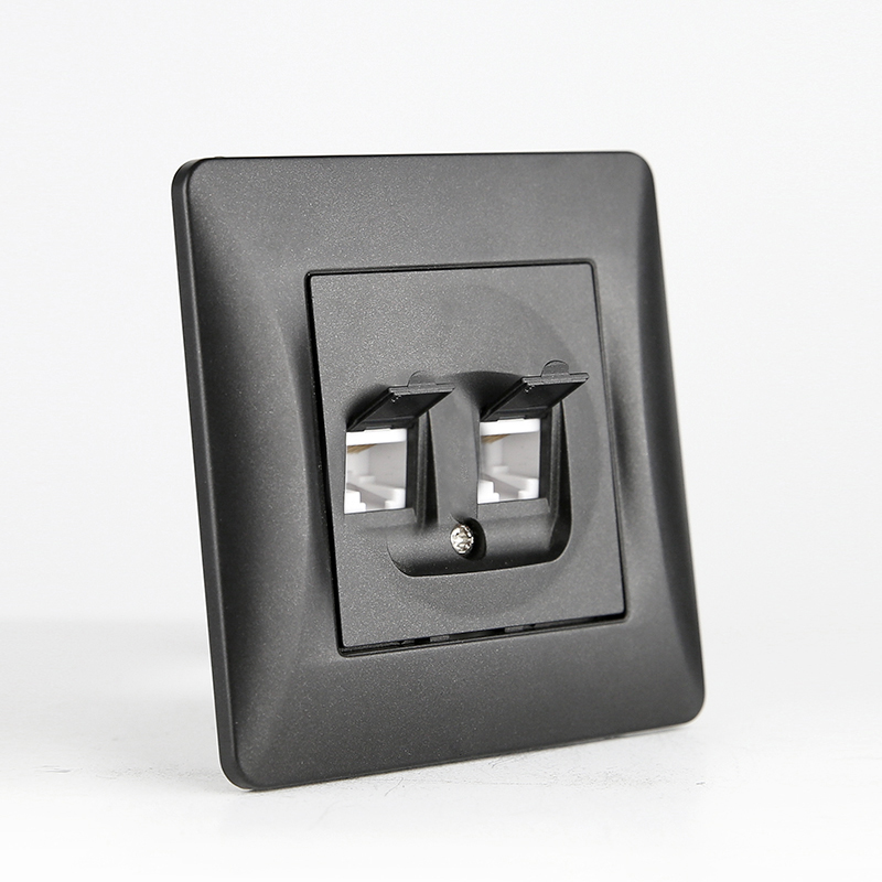 Dual Data RJ45 Socket Outlet - Buy PC PRISE RJ45, Dual RJ45 OUTLET ...